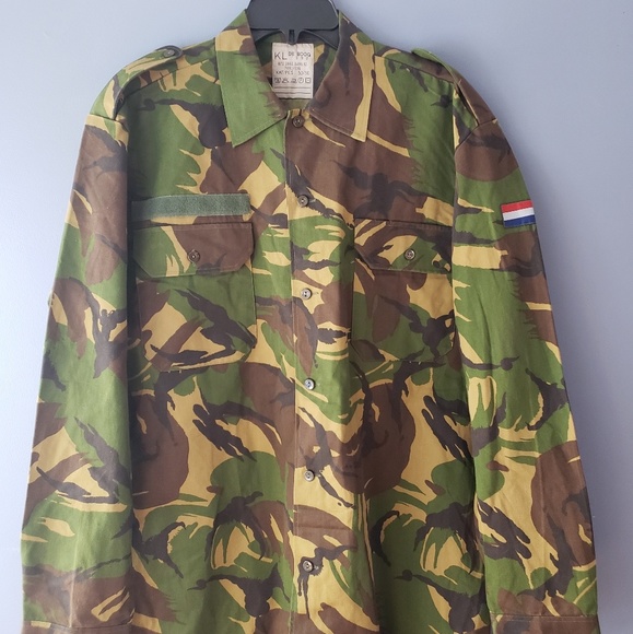 Vintage | Jackets & Coats | Vintage Dutch Camo Coat | Poshmark